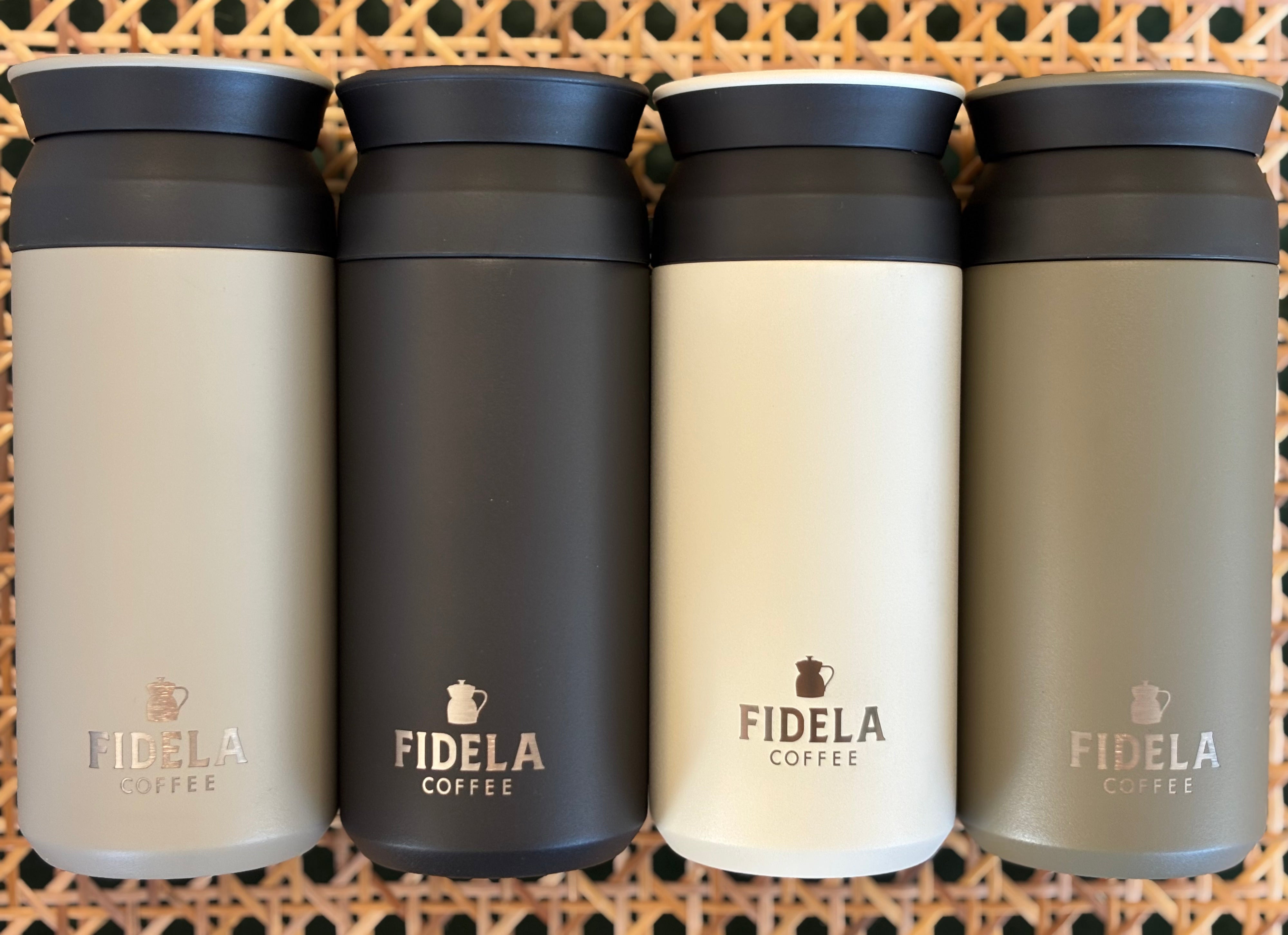 Kinto Travel Tumbler Black | Fidela Coffee Roasters